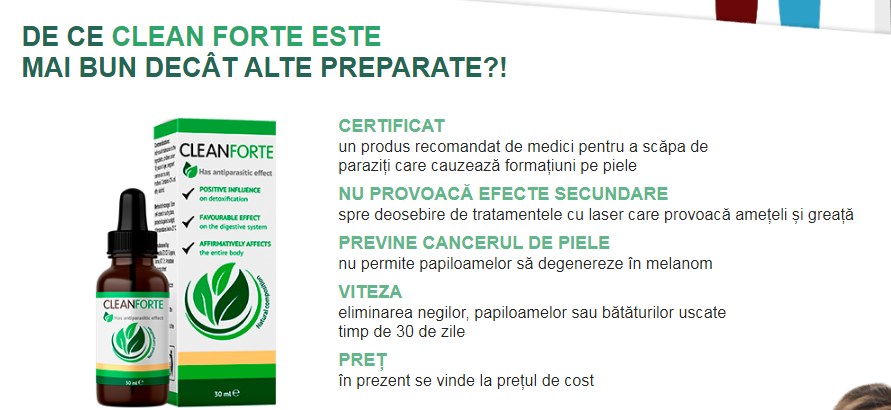 Clean Forte ᐉ pret [50% reducere] - pareri, prospect, forum ...