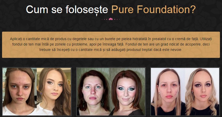 Pure foundation ᐉ pret [50% reducere] - pareri, prospect, forum ...